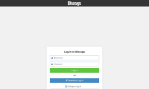 Auth.discogs.com: Discogs Login