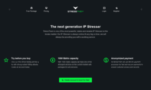 Stressthem.to Dashboard